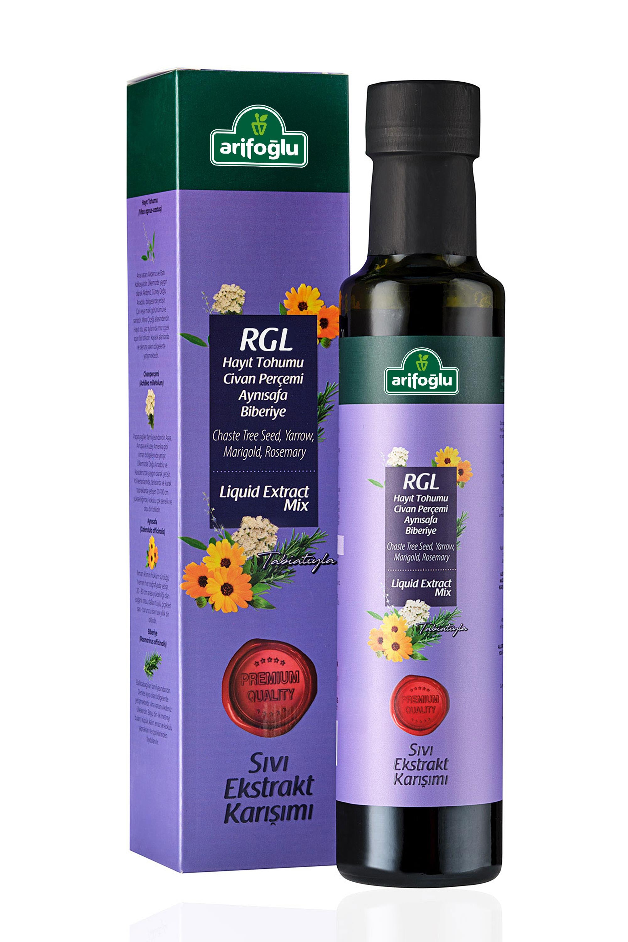 Arifoğlu RGL (Civan Perçemi-Hayıt Tohumu-Aynı Safa-Biberiye) Ekstraktı ...