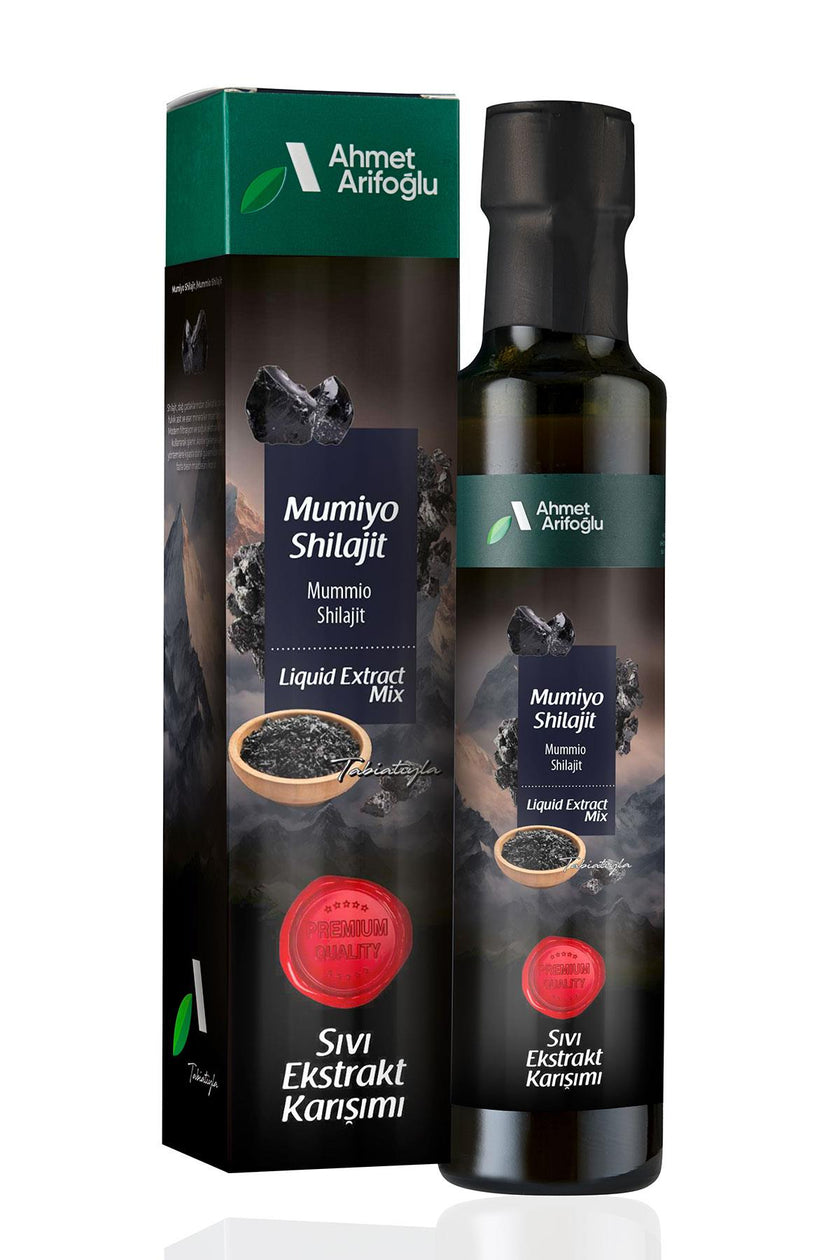 Mumiyo (Shilajit ) Sıvı Ekstraktı 225 ml | Ahmet Arifoğlu – Arifoğlu Online